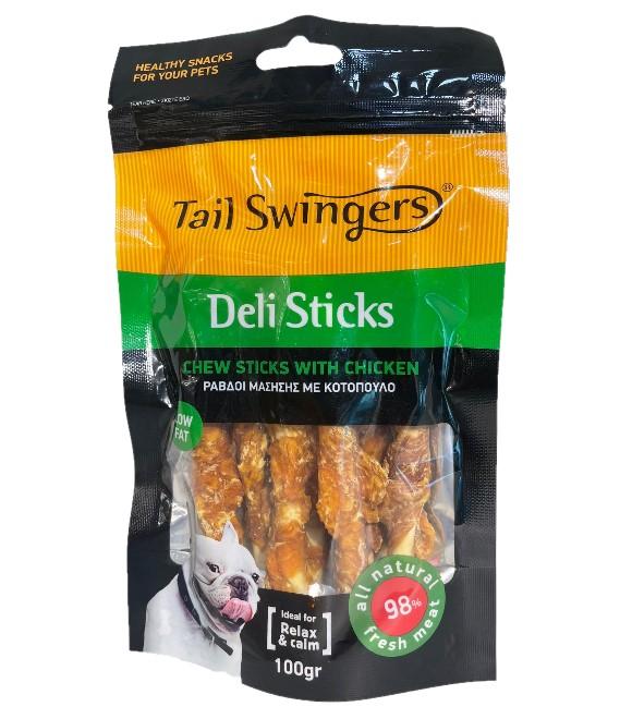 Tail Swingers - Deli Sticks - Chew Sticks with Chicken - Charity Shop ...